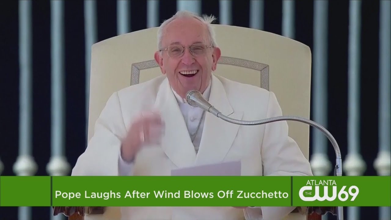 Pope Gets A Good Laugh - YouTube