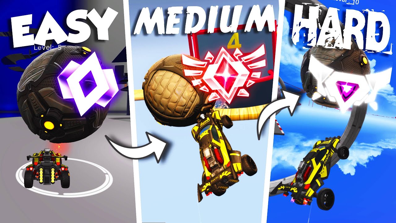 I Tried the HARDEST Maps in Rocket League... - YouTube