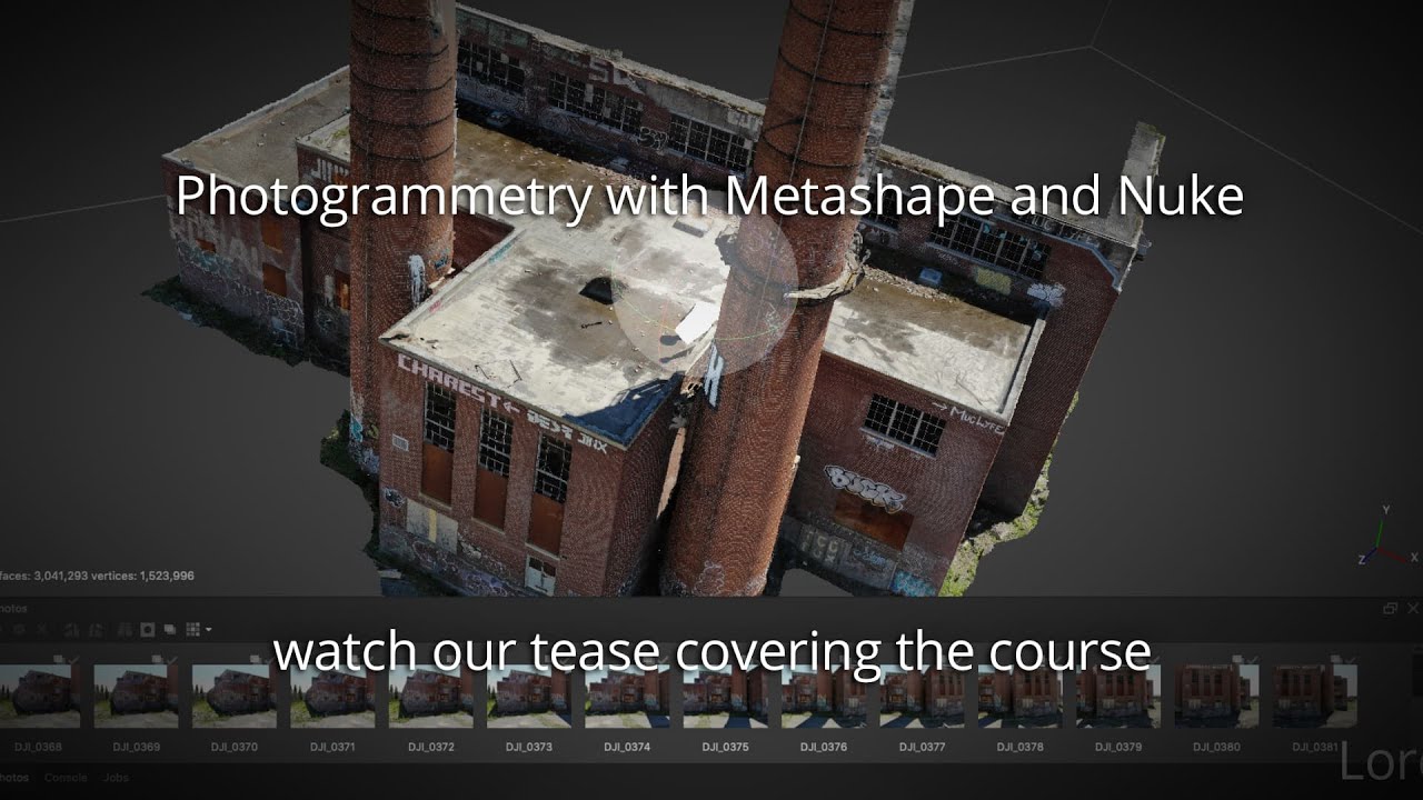 NUK245: Photogrammetry with Metashape and Nuke - YouTube