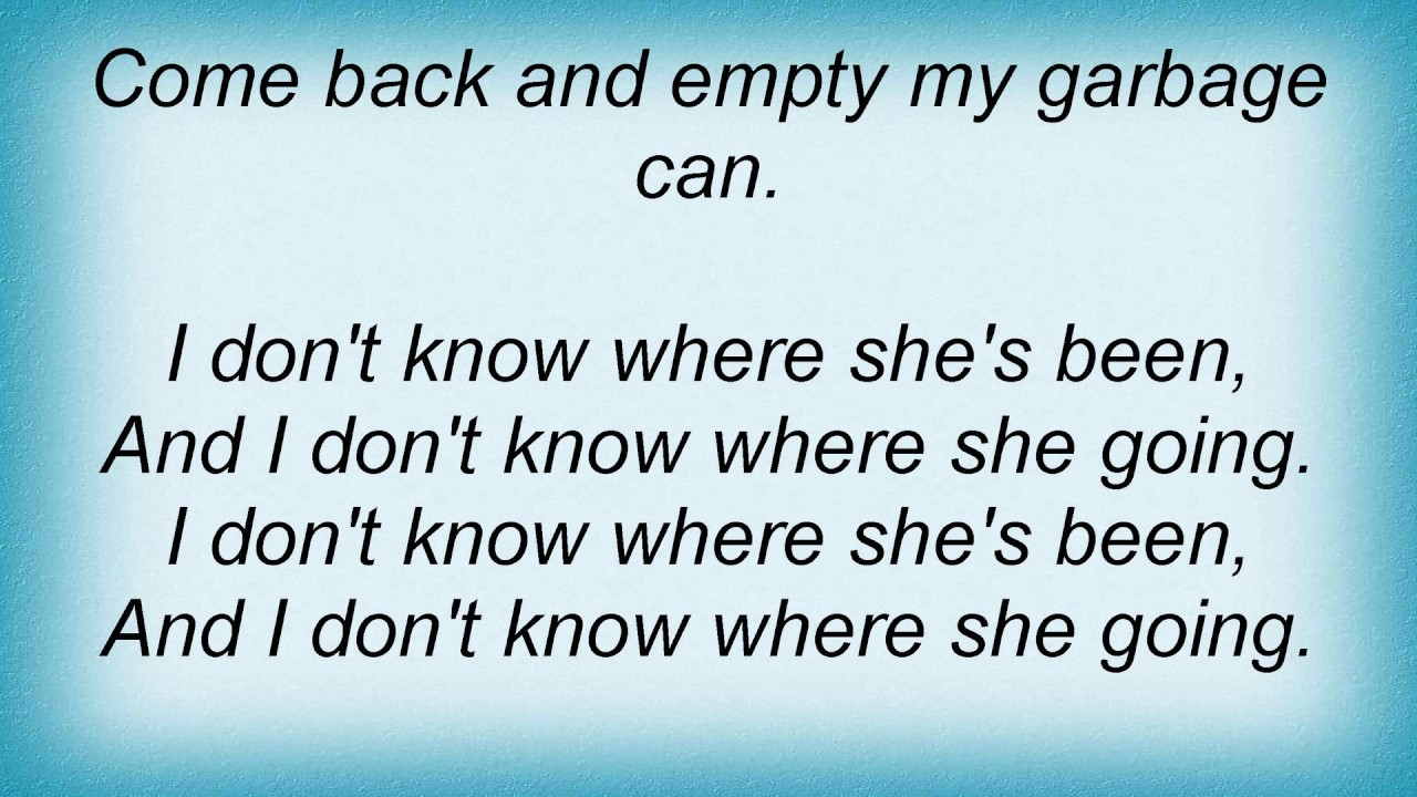 Rory Gallagher - Garbage Man Lyrics - YouTube