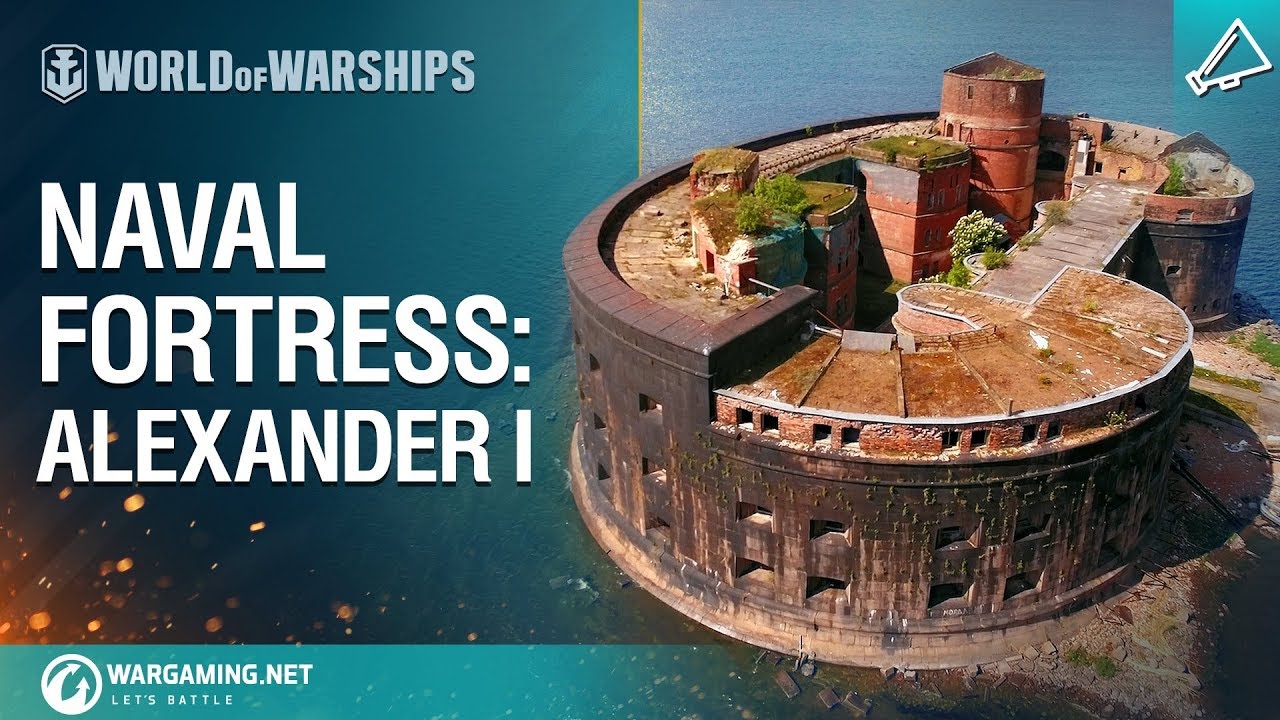 World of Warships - Naval Fortress: Fort Alexander I - YouTube
