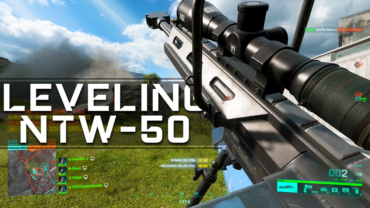 Battlefield 2042 Leveling the NTW-50 - YouTube