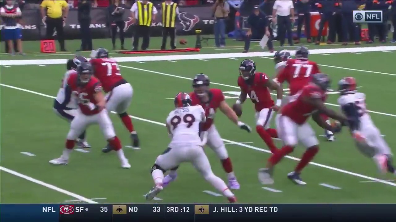 Deshaun Watson takes it airborne for the touchdown - YouTube