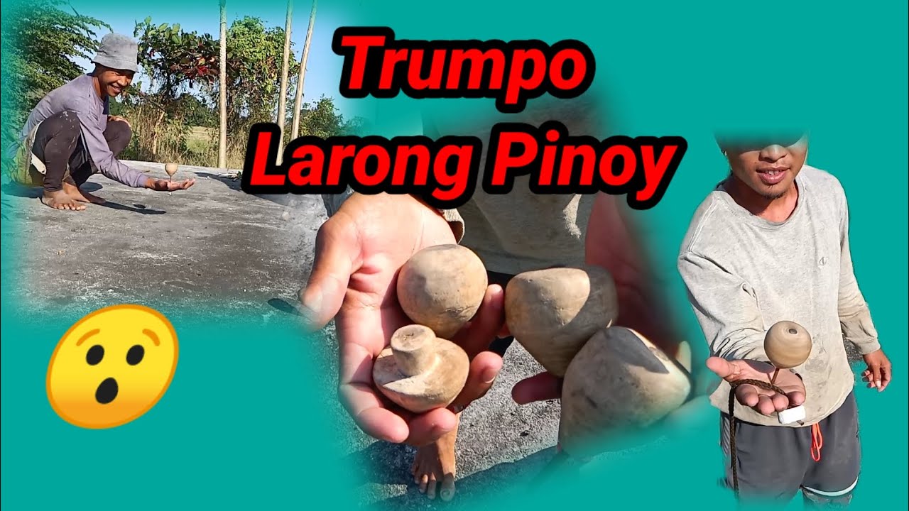 Laruang Trumpo Pano mag yoyo at mag sambot | Larong Pinoy - YouTube