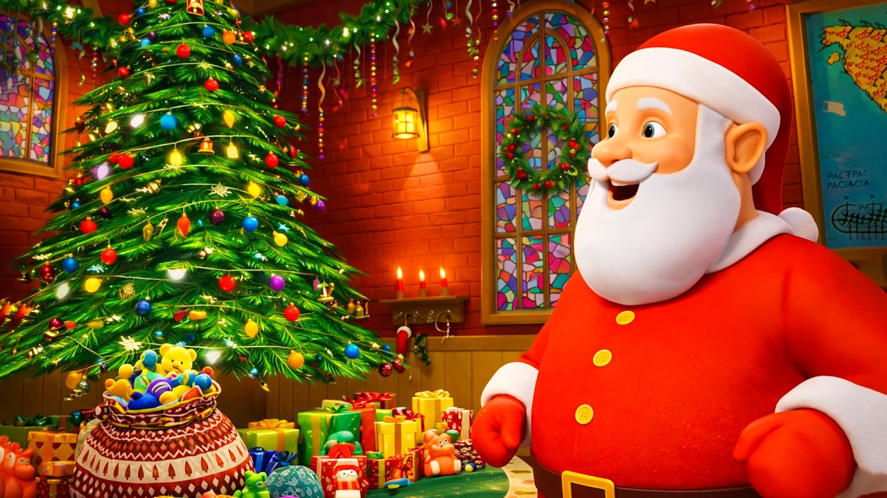 Jingle Bells 🎄 We wish you a Merry Christmas, Nursery Rhymes & Kids ...