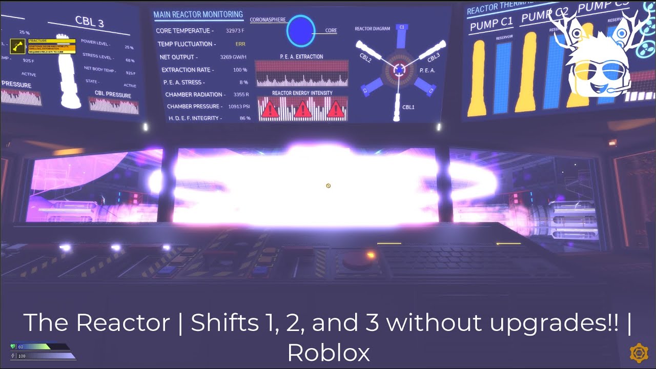 The Reactor | Shifts 1, 2, and 3 without upgrades + solo!! | Roblox ...