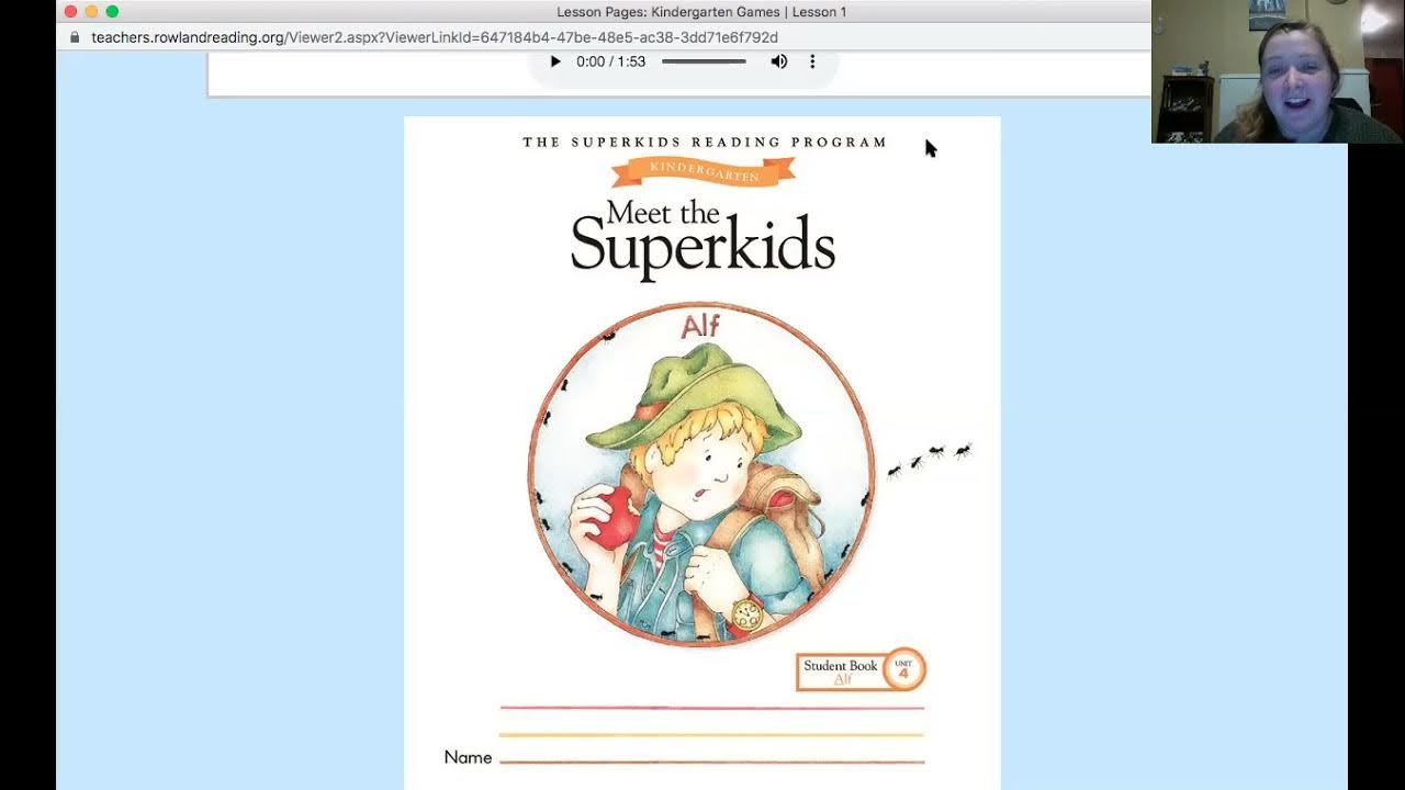 Superkids Unit 4 Lesson 1 - YouTube