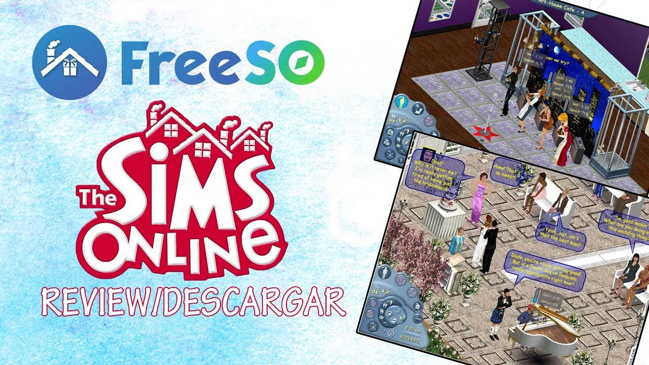 ¡ Jugamos a Los Sims Online ! Review-Primeras impresiones Freeso - YouTube
