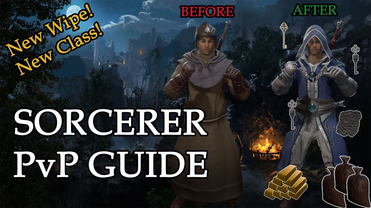 New SORCERER Class Guide! Spells, Perks, Matchups, and More! | Dark and ...