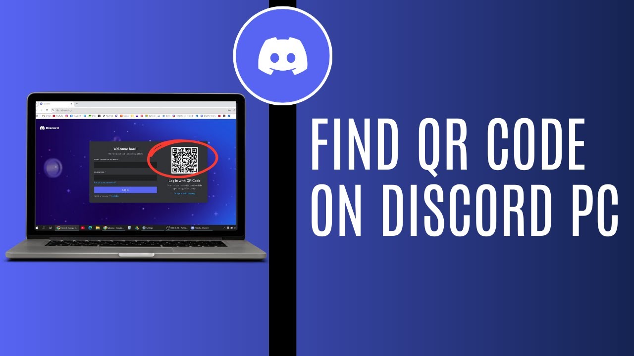 How To Find QR code on Discord PC - YouTube