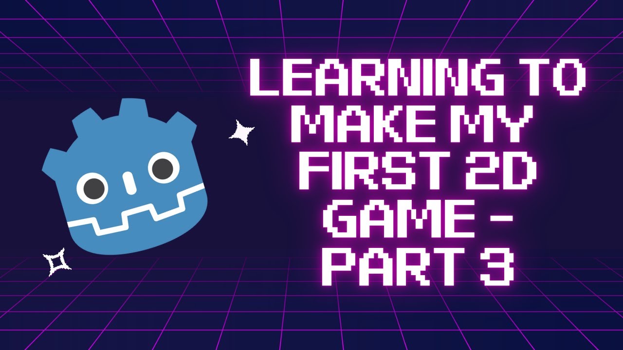 Making my first 2D game using Godot documentation - Part 3 of 5 - YouTube