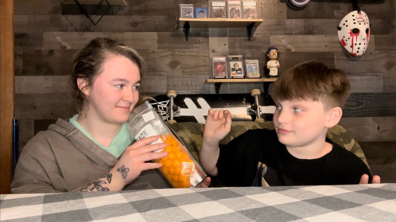Carolina Reaper Cheese Balls With Mom! - YouTube
