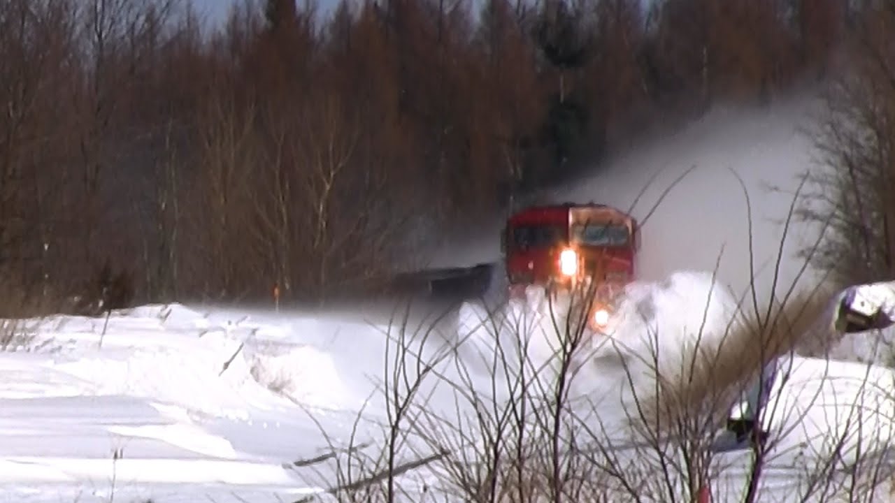 FIRST! CP 8565 at Medonte (14FEB2015) - YouTube