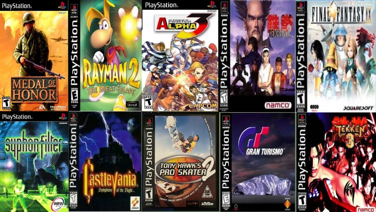 Top 10 Best PS Games of All Time |10 Amazing PlayStation Games - YouTube