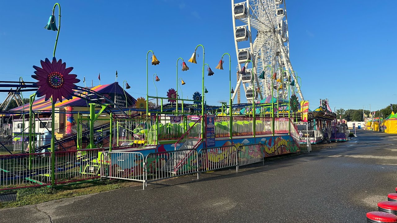 Wacky Worm at The Big E Midway Off Ride Footage 2023 - YouTube