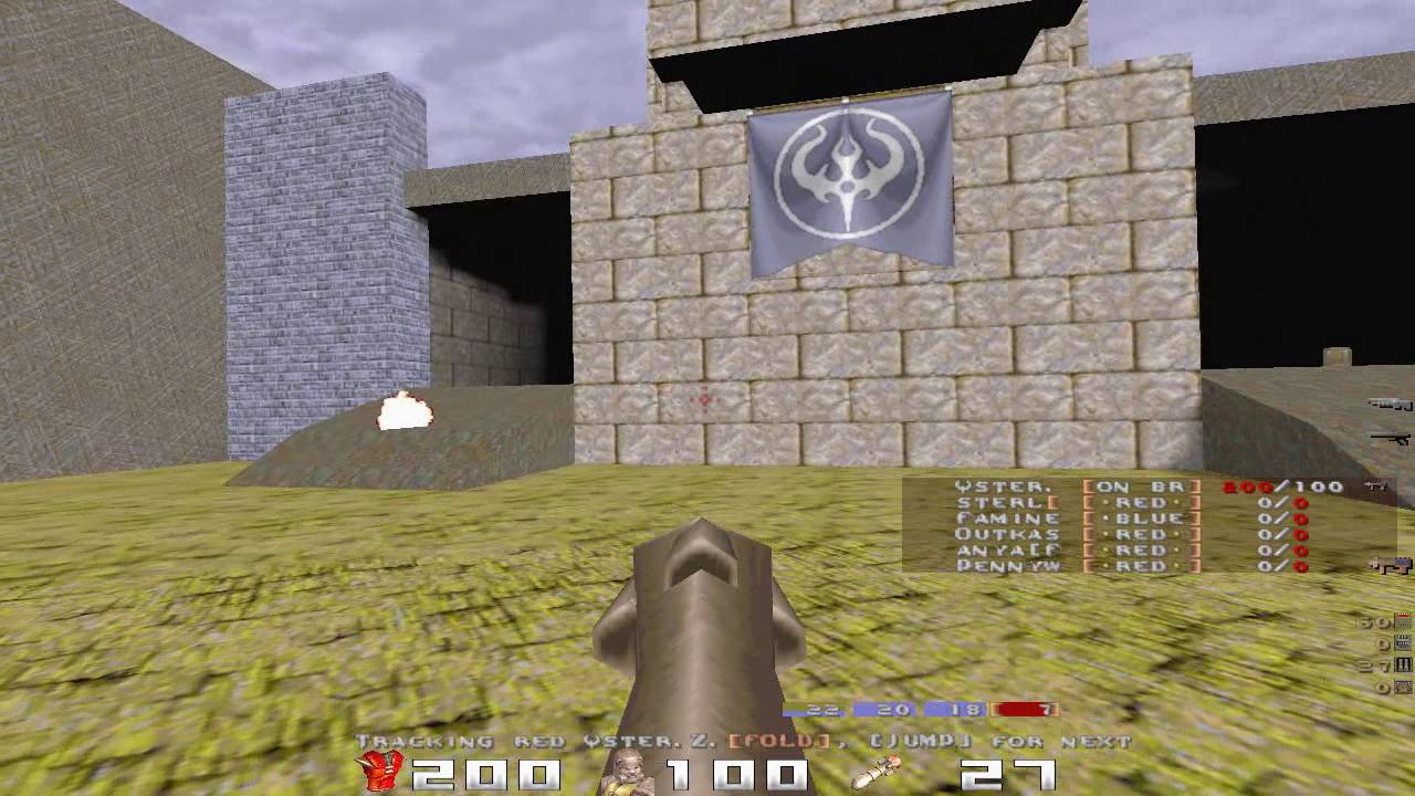 Quake Team Fortress (QWTF) - FOLD vs. Green Panthers, pt. 1 - YouTube