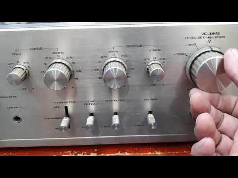 Amply Pioneer SA 810 - 105W 4 sò sắt chất âm hay, máy đẹp - YouTube