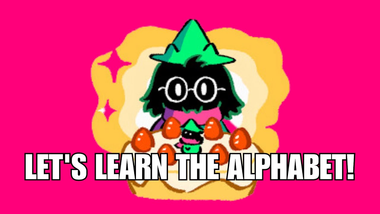Learning The Alphabet With Deltarune! - YouTube