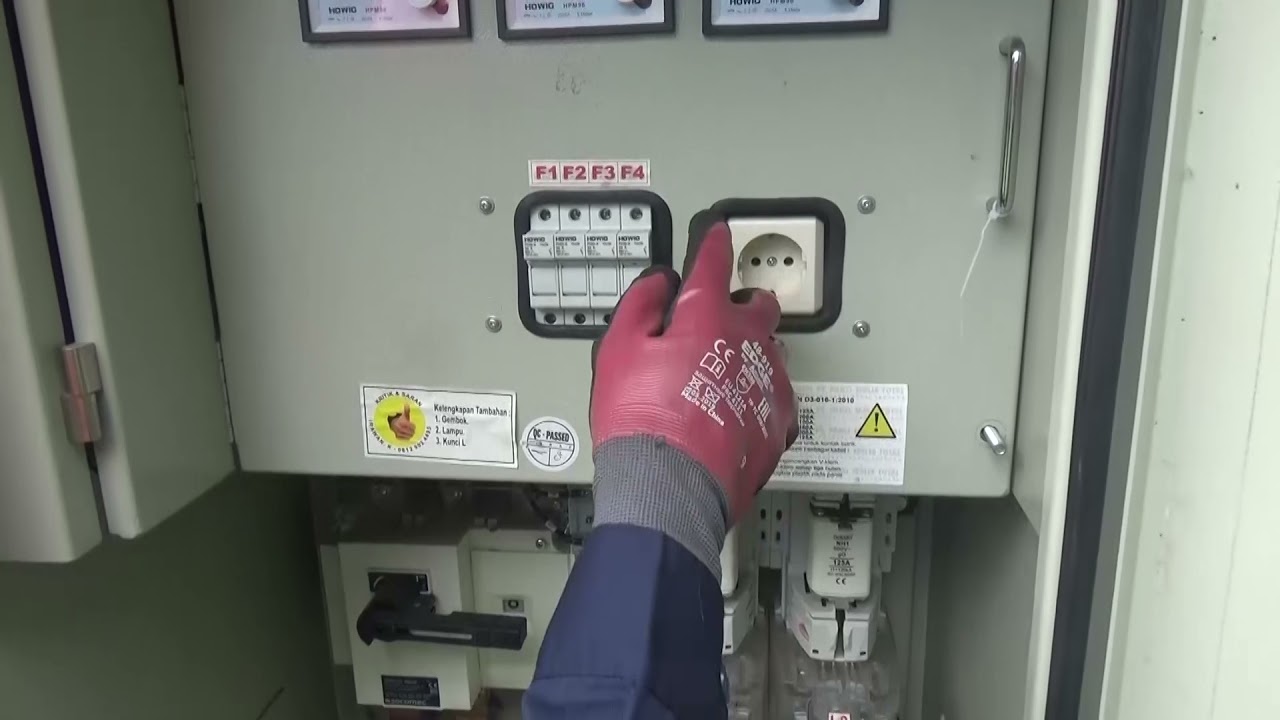 konstruksi gardu portal lengkap PHB TR - YouTube