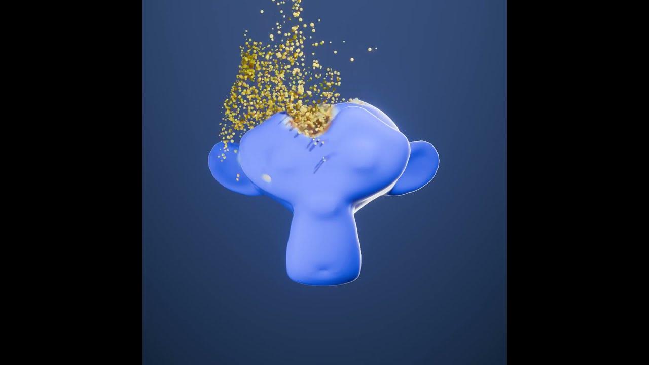 Object Dissolution into Particles - Blender Geometry Nodes - YouTube