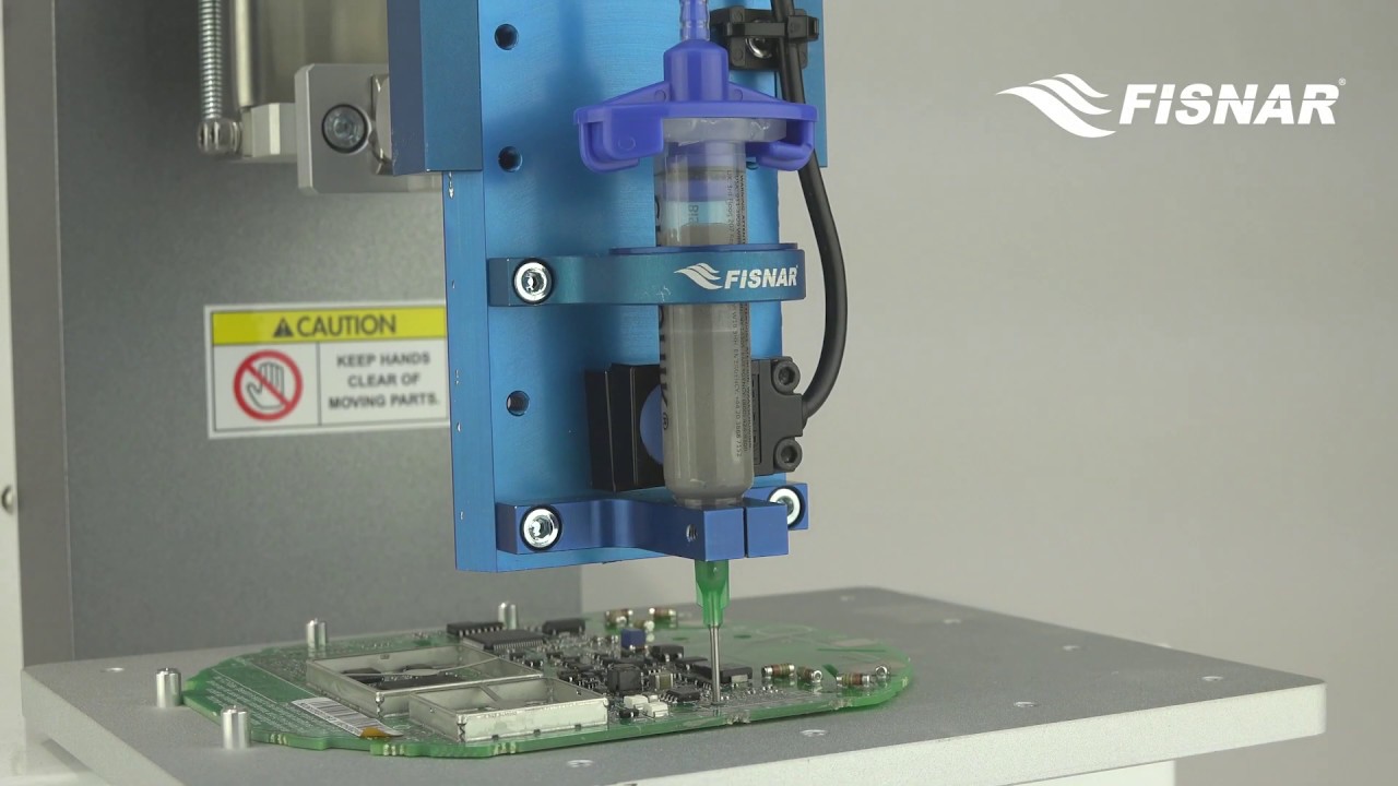 Fisnar Video - Solder Paste on PCB from Syringe - YouTube
