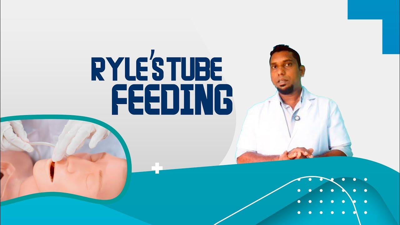 How to feed through Nasogastric tube | Ryle’s Tube Insertion Techniques (Nursing Skills/tips ...