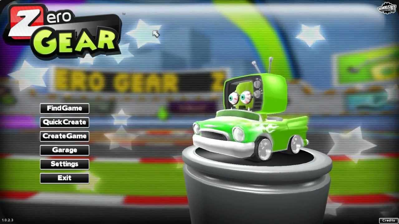 Поиграем в Zero Gear или Какие няшные машинки) - YouTube