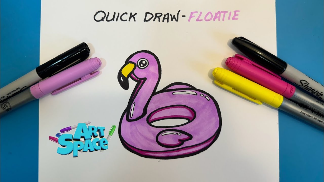 Quick Draw - How to Draw a FLOATIE - YouTube
