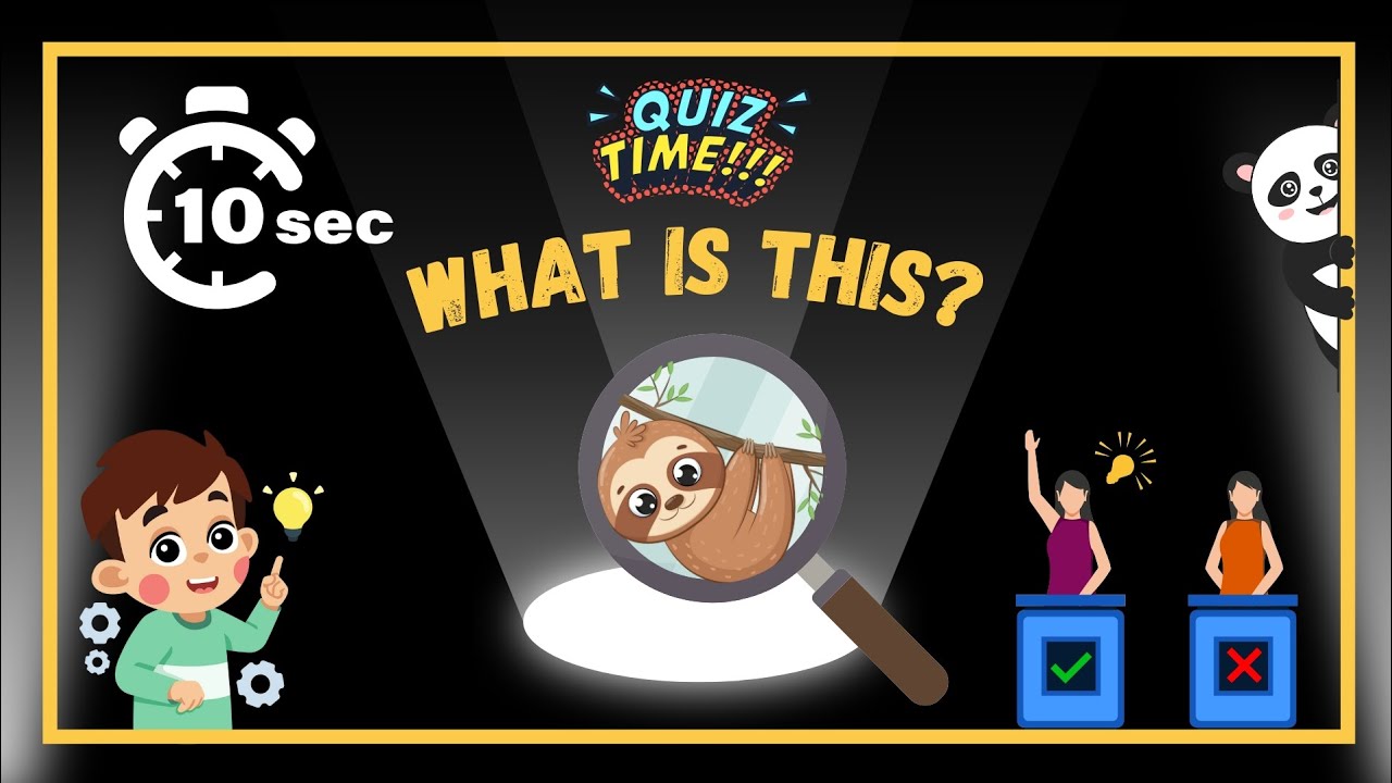 Quiz Games Guess The Image! Animal Name || Star Kids Show || Puzzle ...
