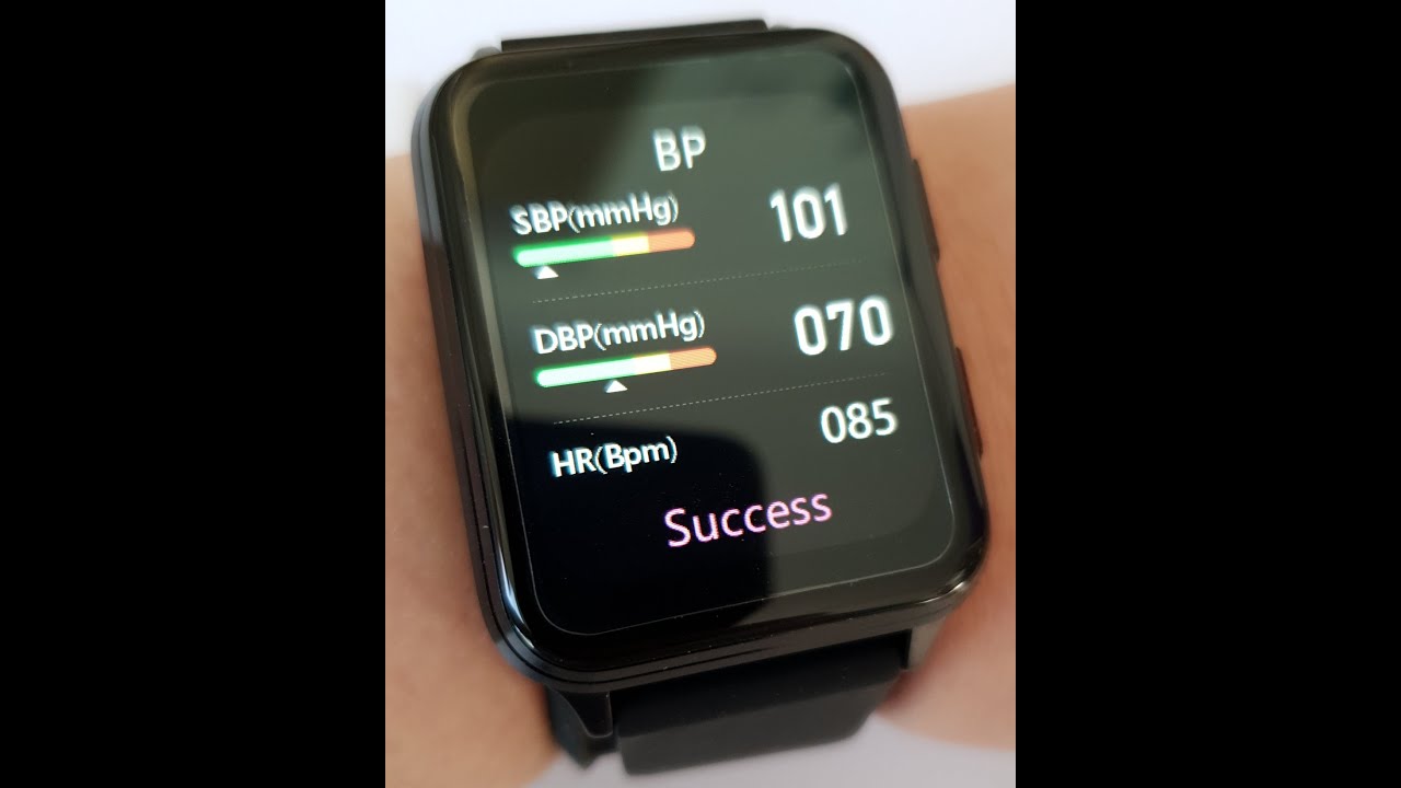 Wearable device blood pressure test using Airbag Compression Cuff By ...