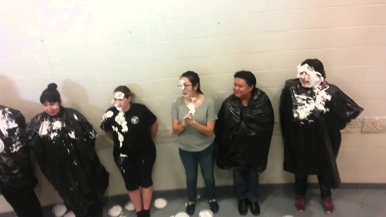 Shaving Cream Pie Throwing At Ejsh Youtube