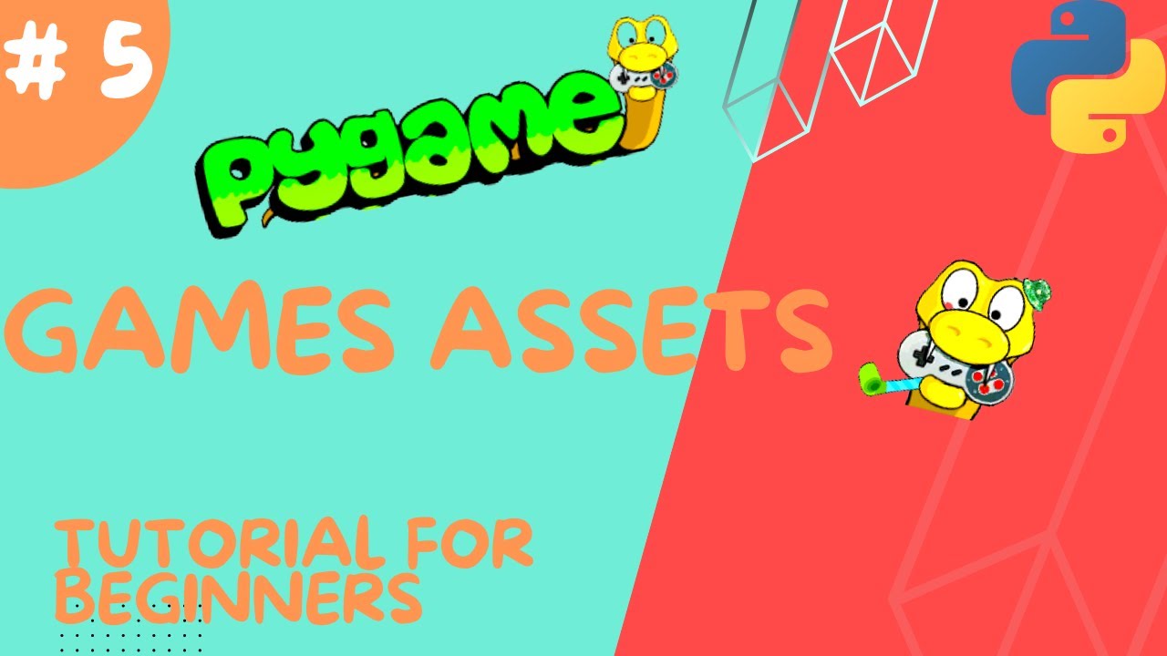 Coding Games In Python With Pygame 5 Game Assets Youtube 4334