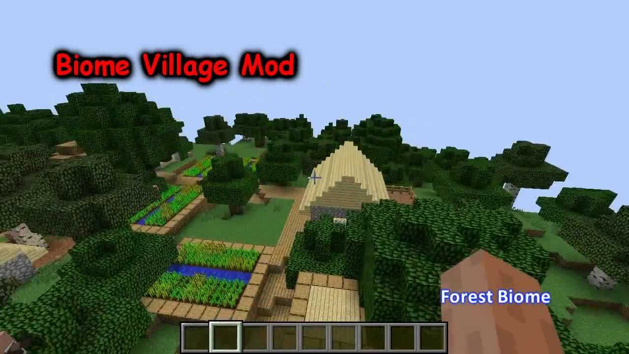Minecraft "Biome Village Mod" | Mod Showcase - YouTube