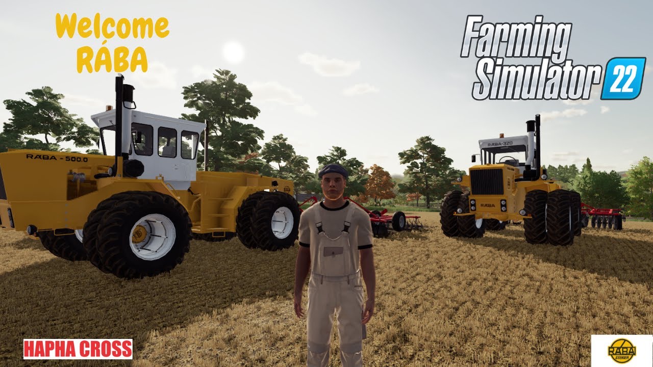 Raba 500 Test Prototype vs Raba Steiger | Farming Simulator 22 🚜 ...