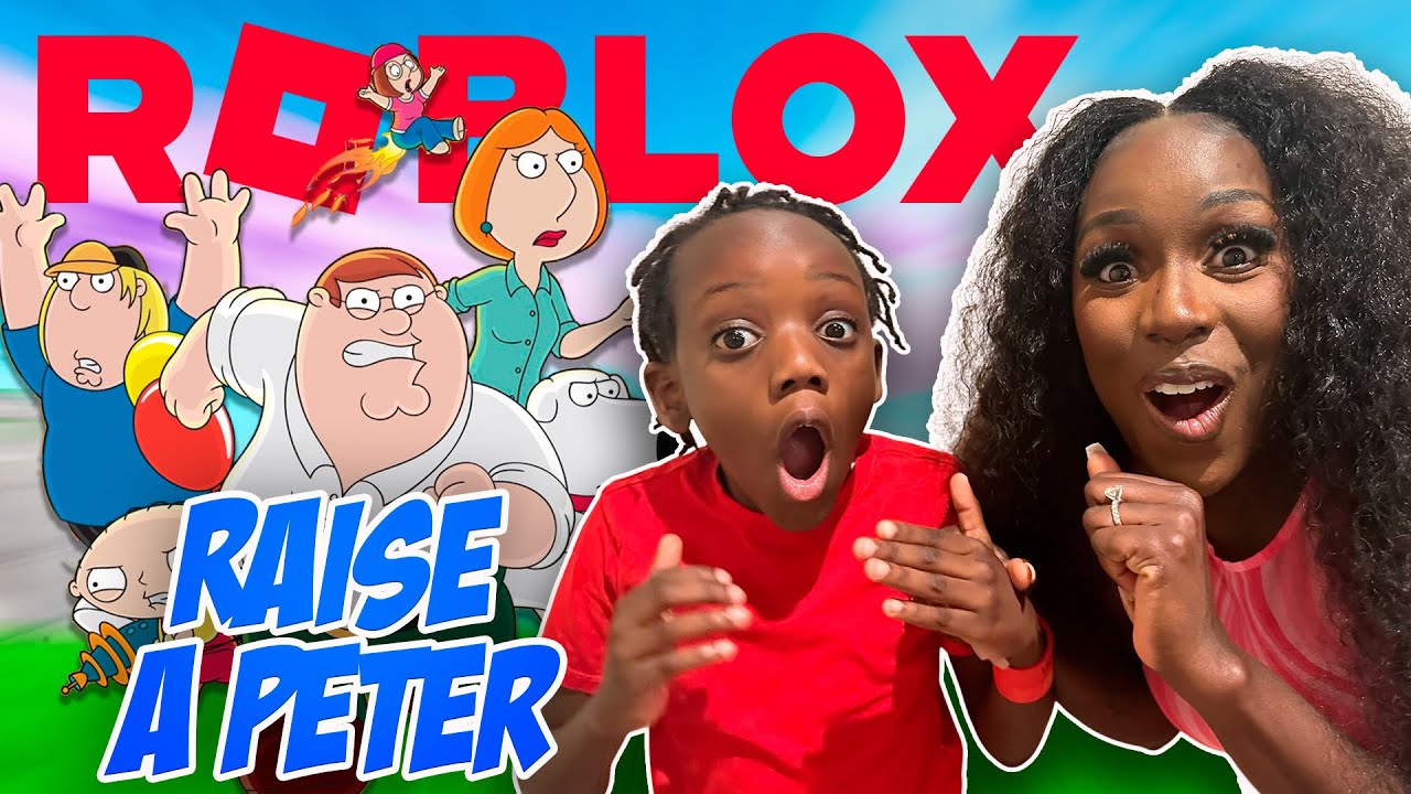 Raising PETER in Roblox - YouTube