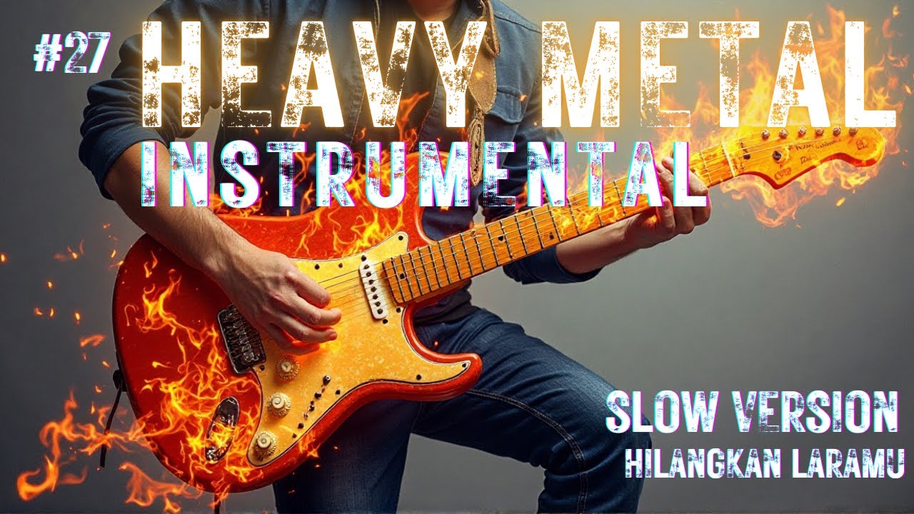 Heavy Metal Hard Rock Music Slow Instrumental - Hilangkan Laramu # ...