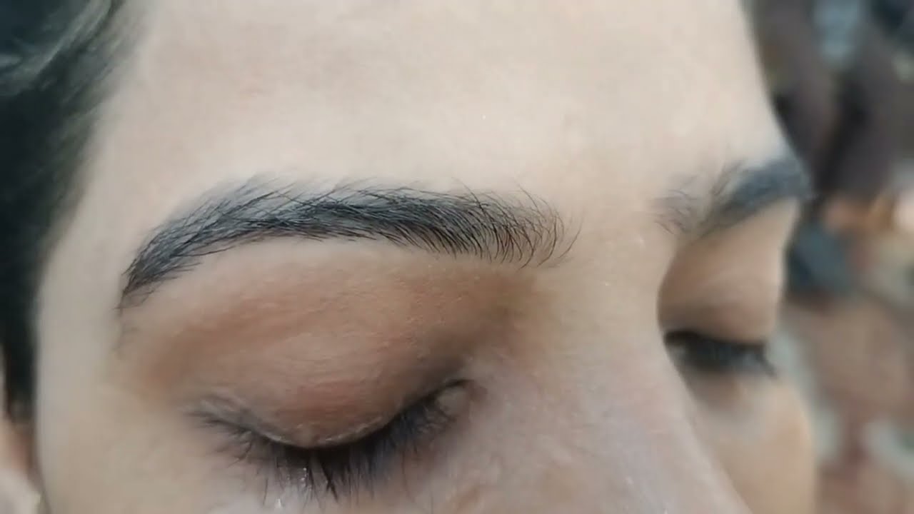 soft arch eyebrow shape/threading for beginners/stepbystep tutorial#eyebrows #youtube ...