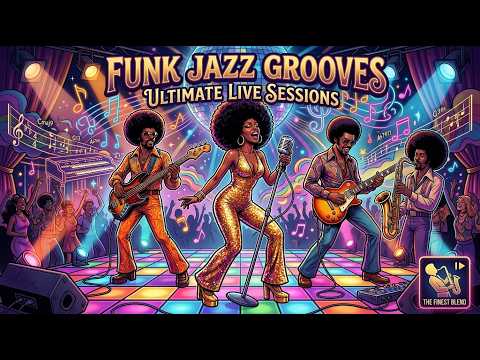 Moonlight Funk Jam 🌃 | Groovy Soul & Disco Rhythms Under the Stars ✨