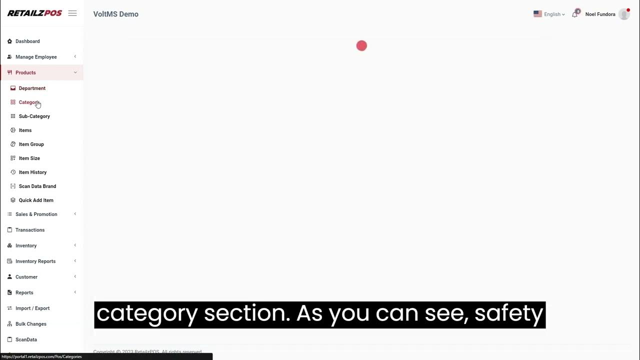 How to add a Department, Category & Sub Category in RetailzPOS - YouTube