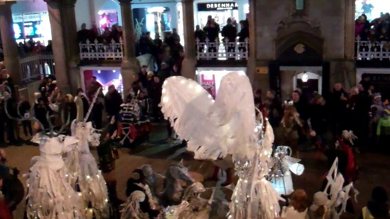 Chester Winter Watch parade - 7 December 2017 - YouTube