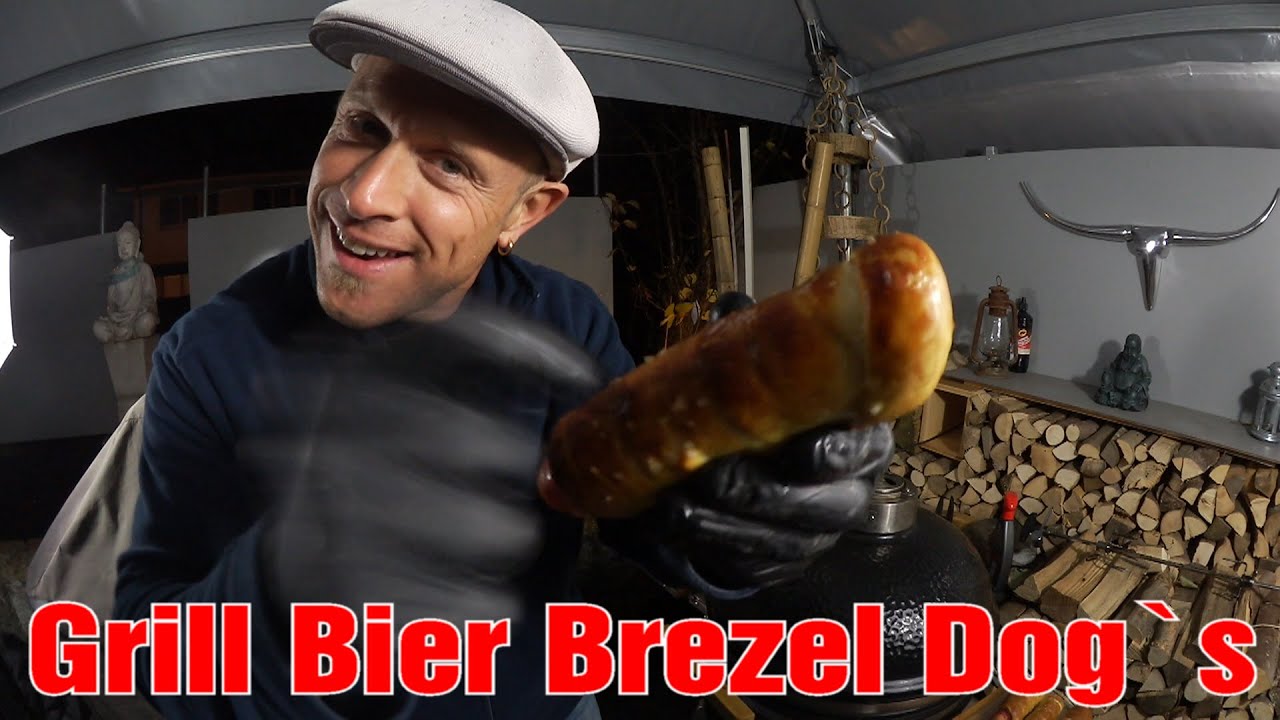 Grill Bier Brezel Dog im Grill & Chill Style - YouTube
