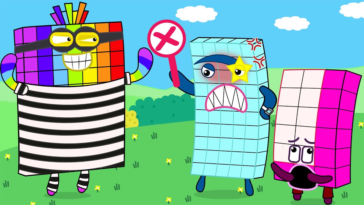 Be careful when meeting Strangers, Numberblocks 18! | Numberblocks ...