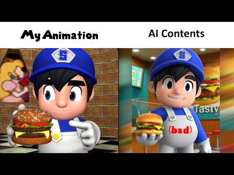 SMG4: AI Animations VS SMG4 Animators