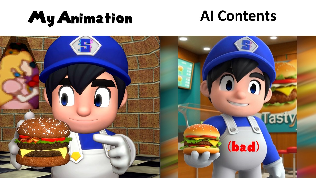 SMG4: AI Animations VS SMG4 Animators - YouTube
