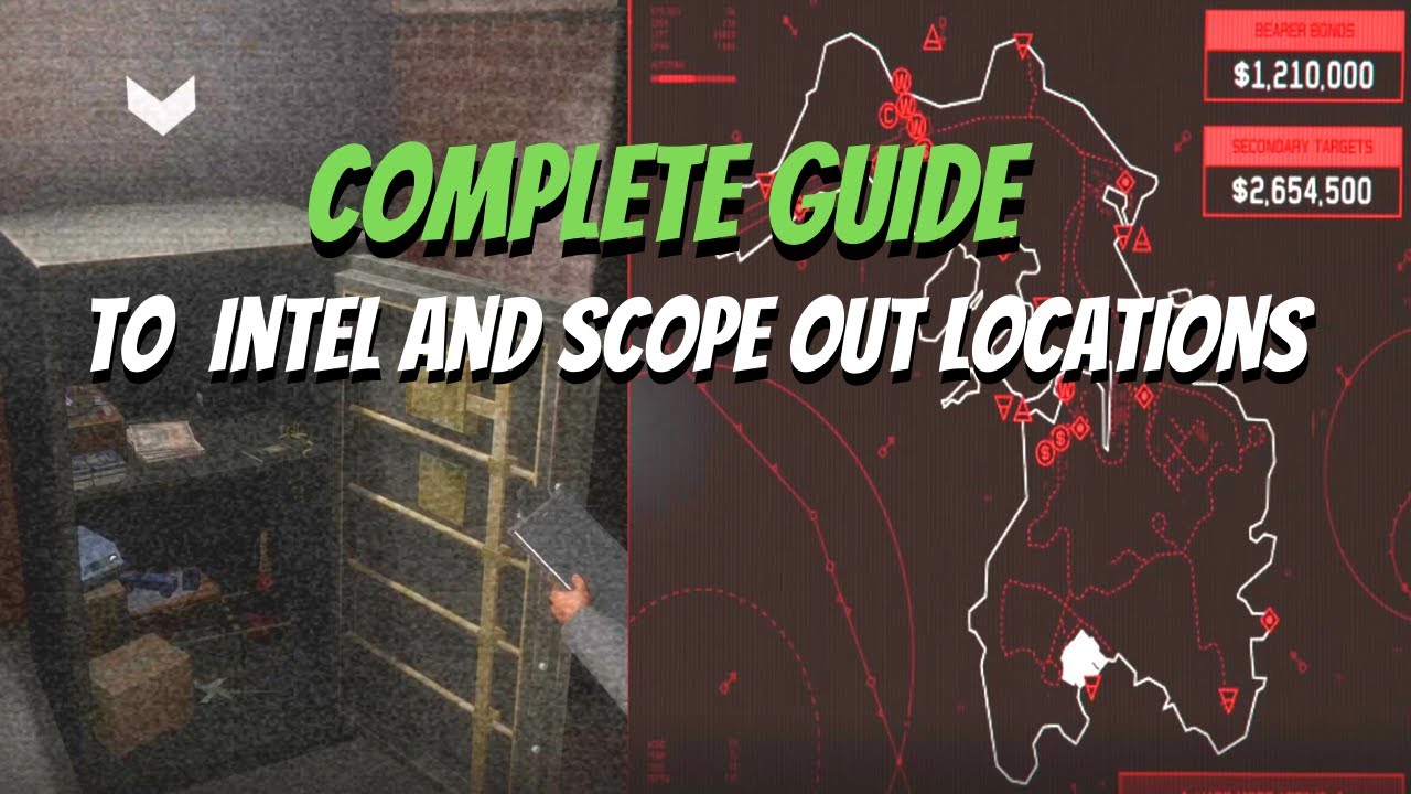 All Cayo Perico Intel And Scope Out Locations made easy! | GTA online ...