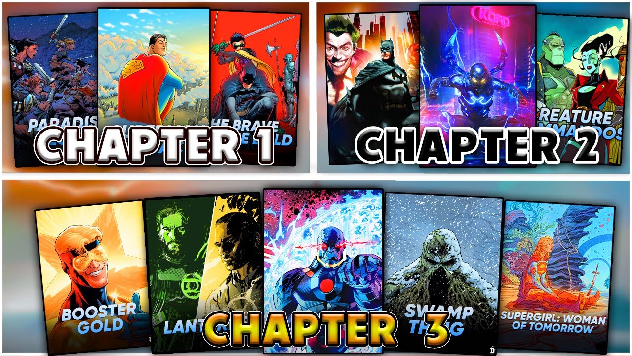 The DCU Structured Like the MCU's Infinity Saga - YouTube