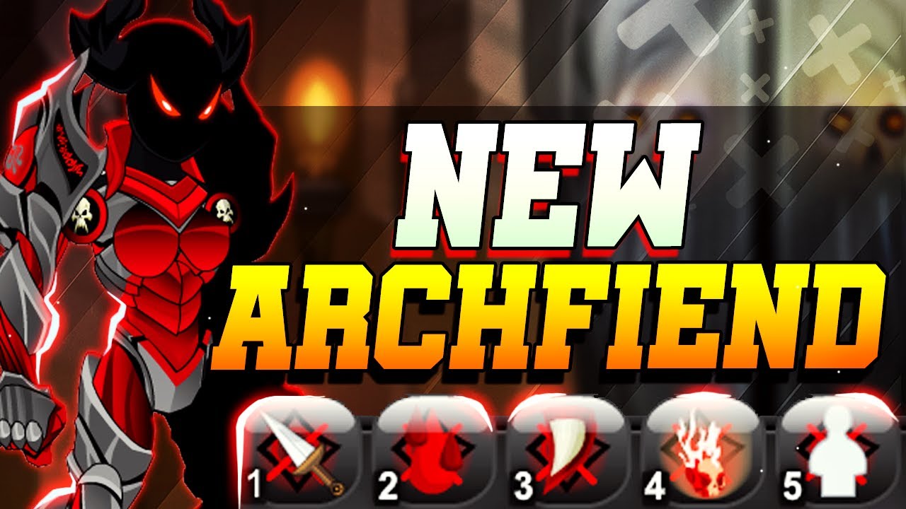 【AQW】NEW ARCHFIEND CLASS TEST ( Solo / Farm) | GrimLite Li V2.1 - YouTube