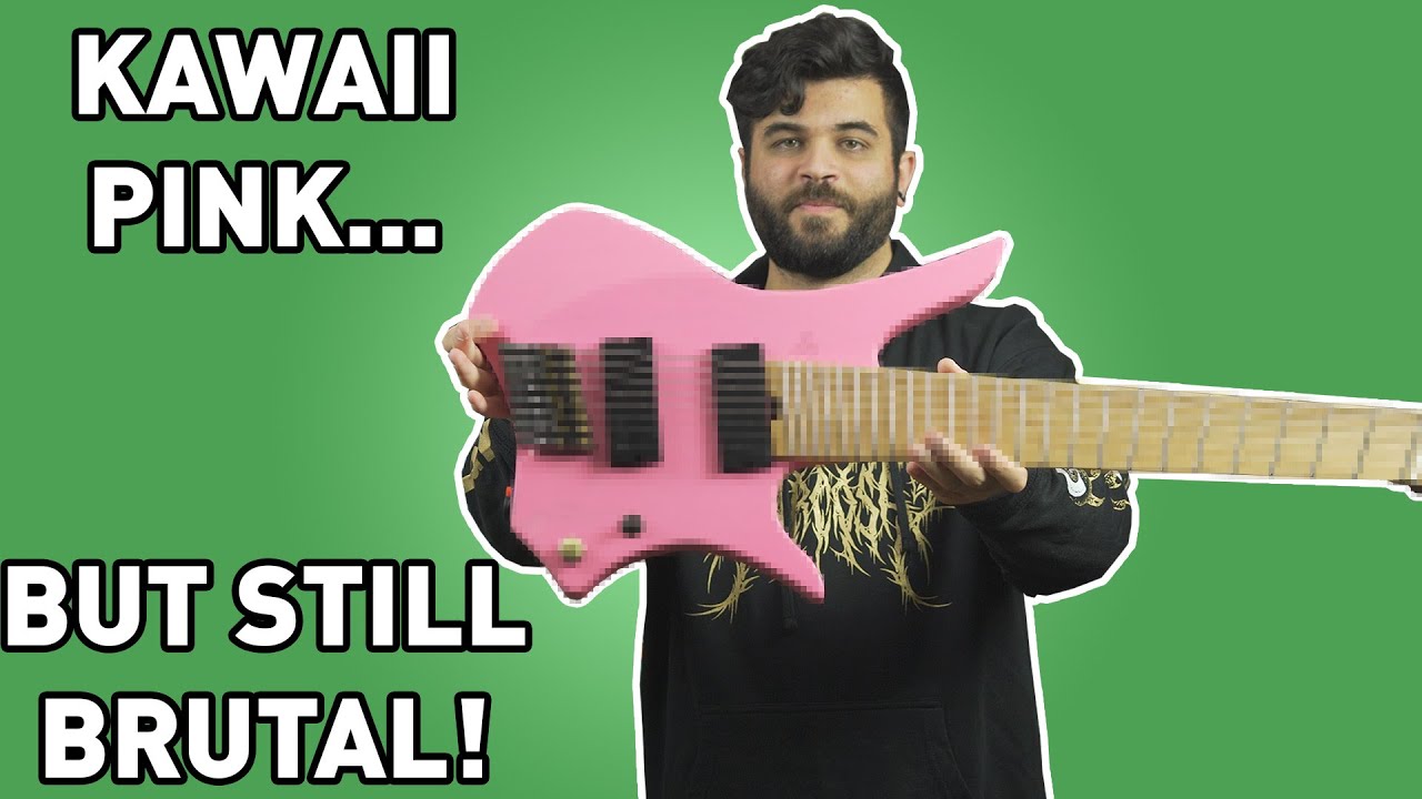 Unboxing A NEON PINK 8 String Guitar Monstrosity! - YouTube