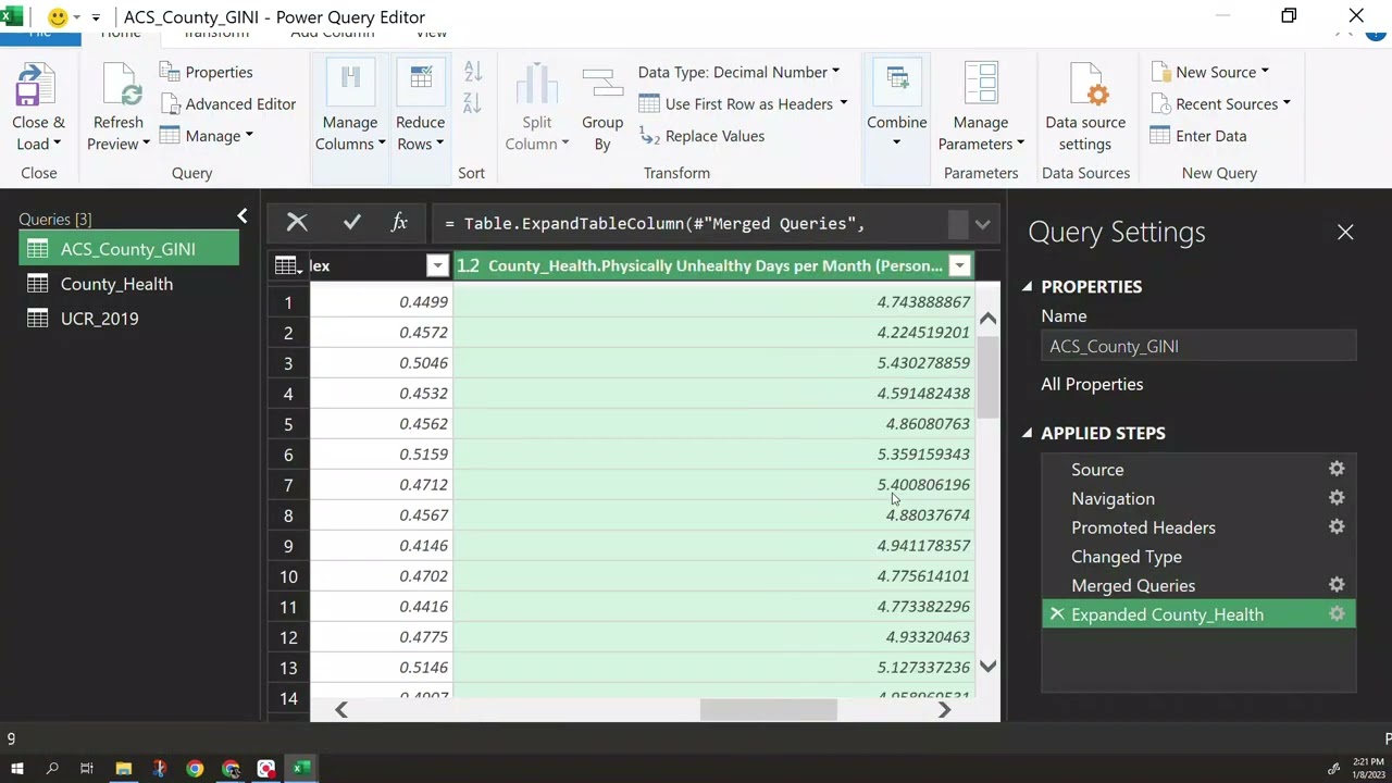 Excel Merging Datasets With Power Queries YouTube Excel Merging Datasets With Power Queries YouTube