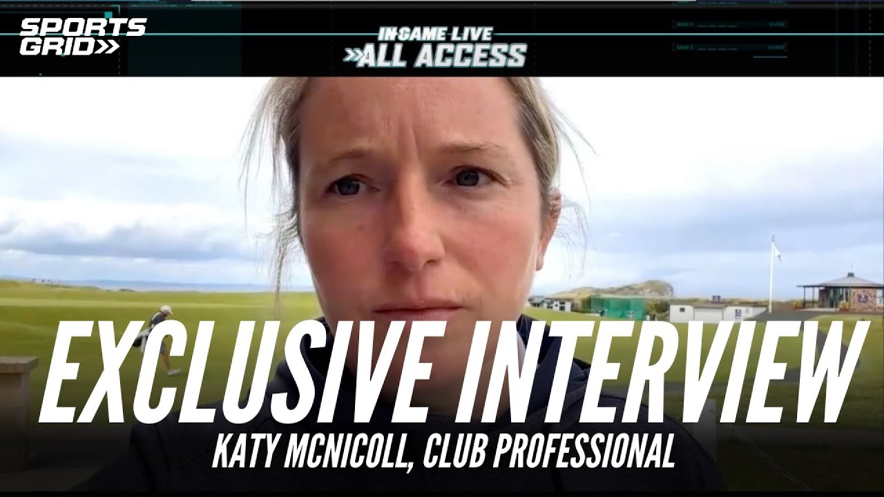 Exclusive Interview with PGA Pro Katie McNicoll on the Open - YouTube